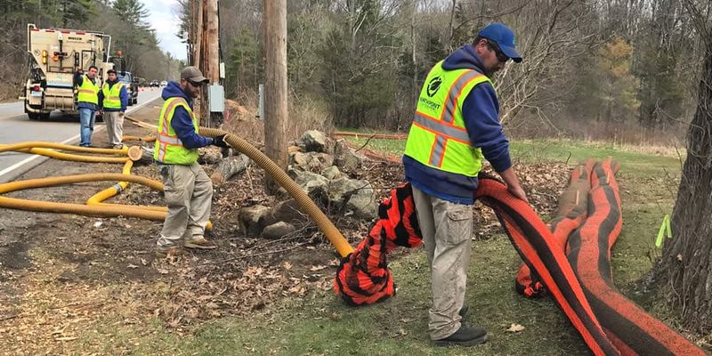 Compost Silt Sock - Erosion Control NH