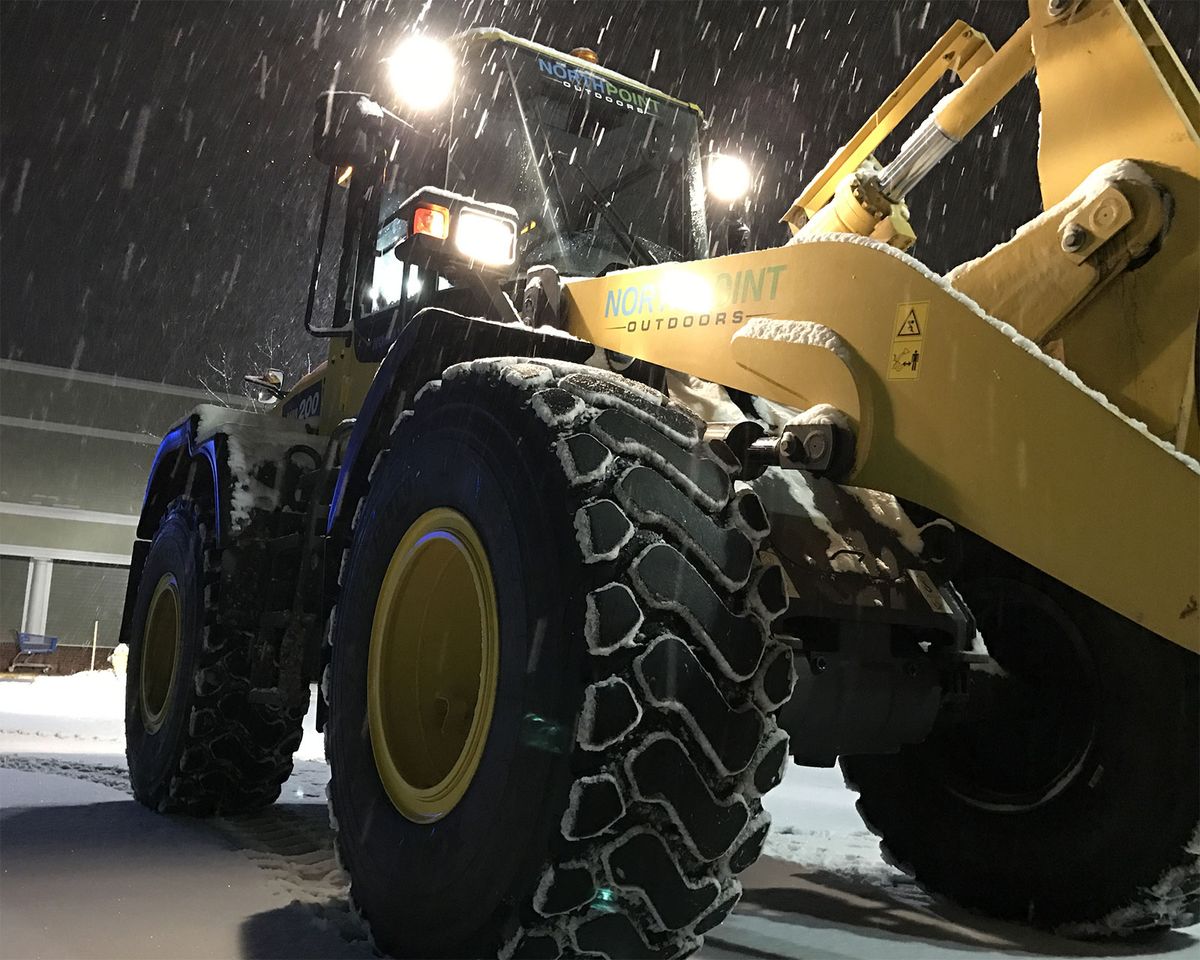 Commercial Snow and Ice Removal - North Point Outdoors